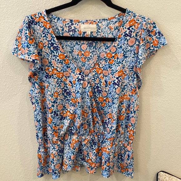 MELLODAY | Tops | Mellday Floral Blouse | Poshmark